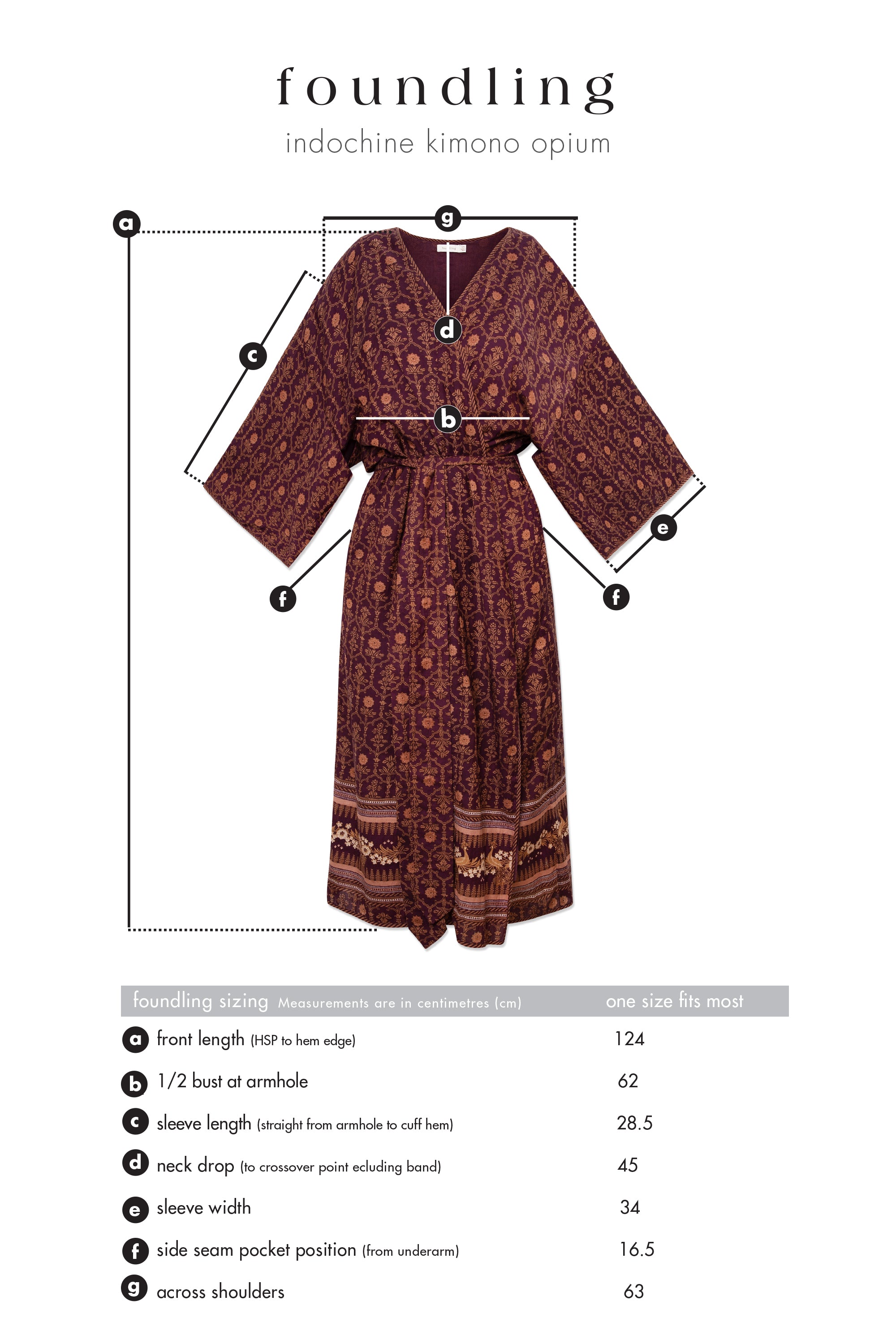 Indochine Kimono Opium – foundling